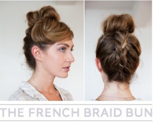 How to make French Braid Bun - Website For Women